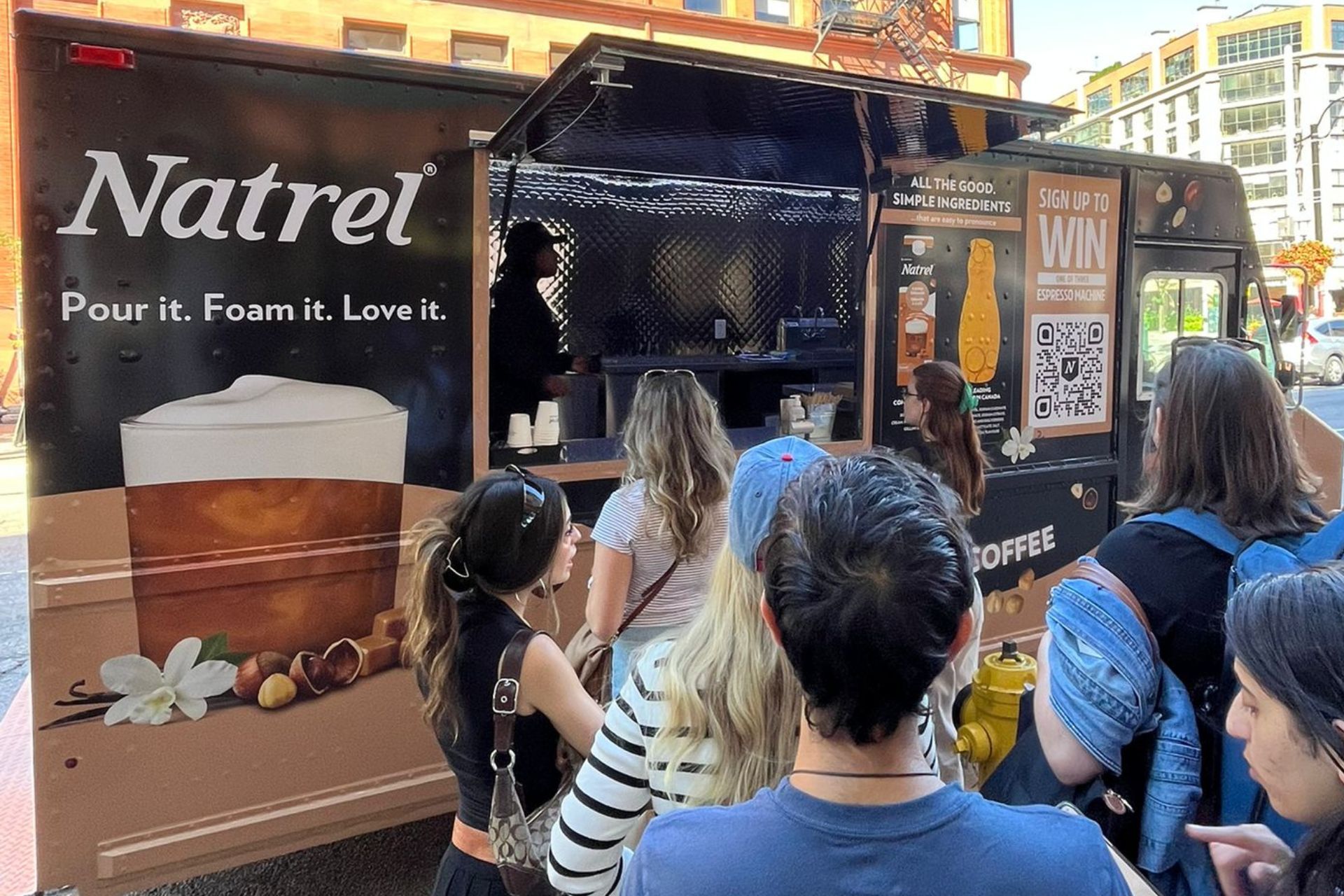 Natrel Coffee Creamer Foodtruck | Natrel