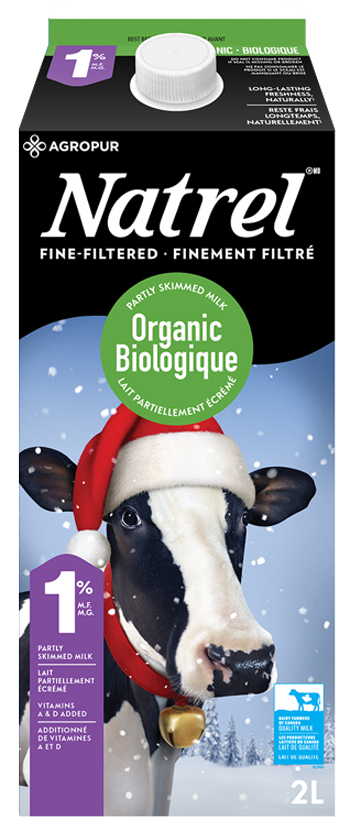 Organic Fine-Filtered 1% Milk | Natrel