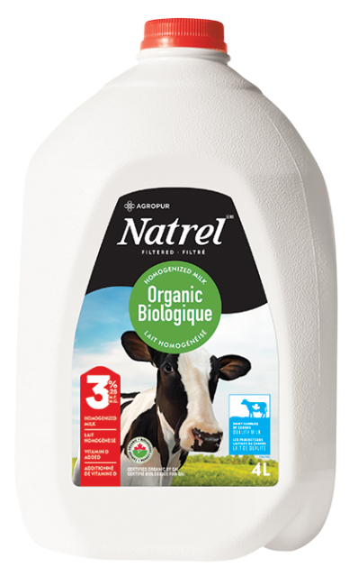Organic Filtered 3.25% Milk | Natrel