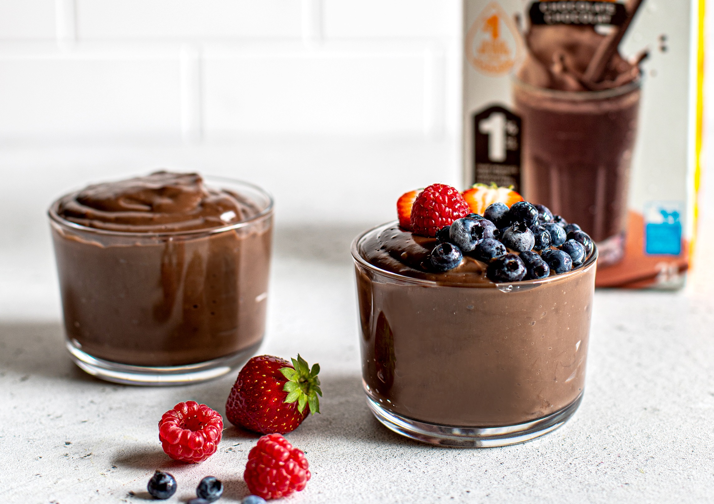 Lactose Free Chocolate Milk Minute Pudding | Natrel