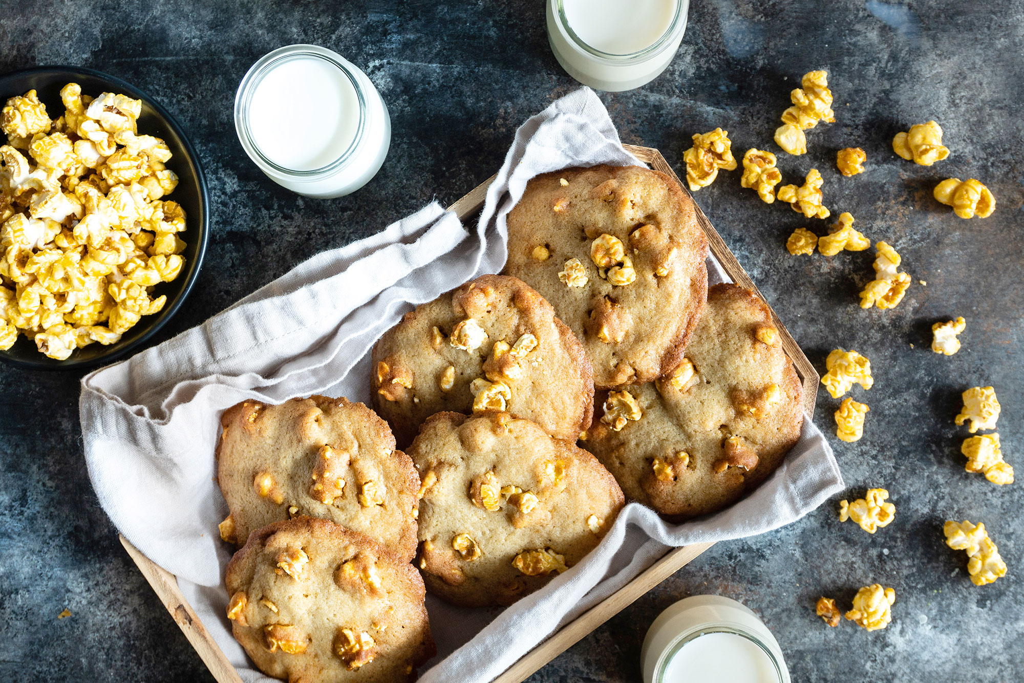 Popcorn Cookies | Natrel