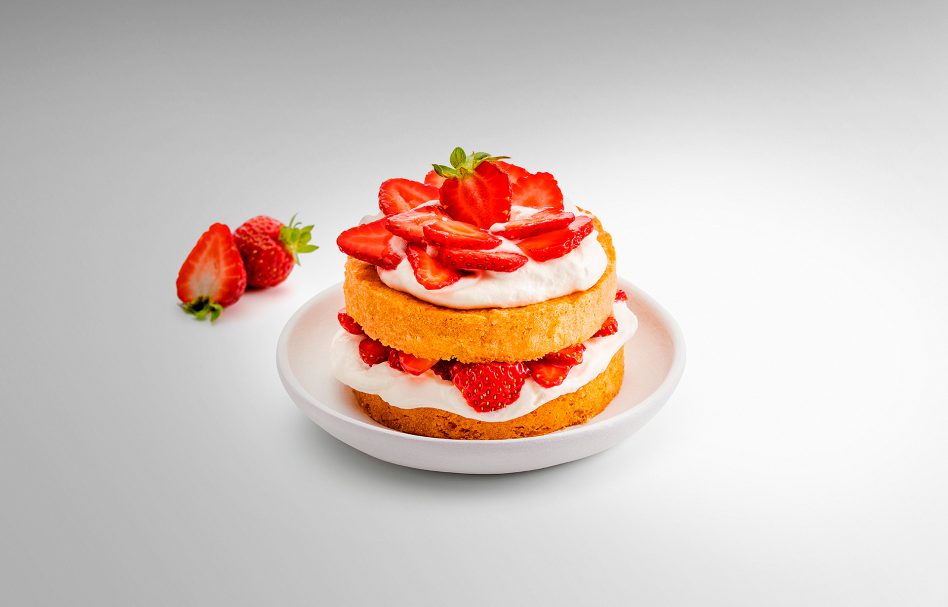 Shortcake aux fraises | Natrel