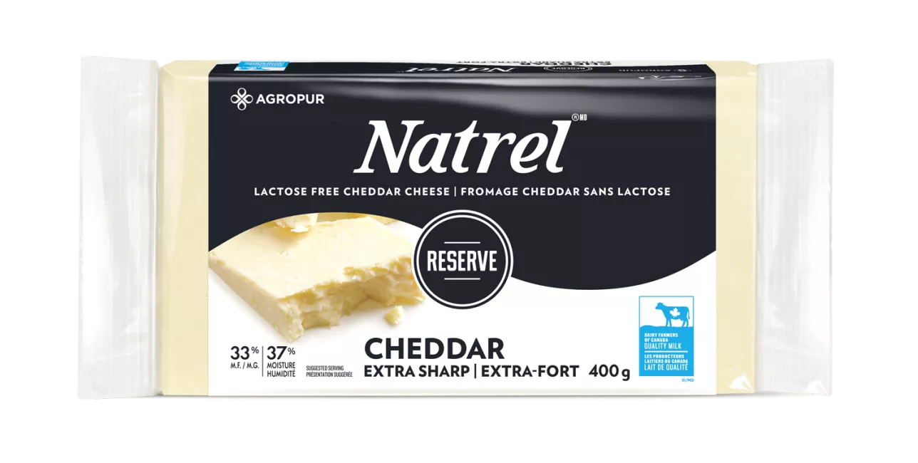 Extra sharp cheddar cheese | Natrel