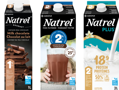Flavoured milks | Natrel