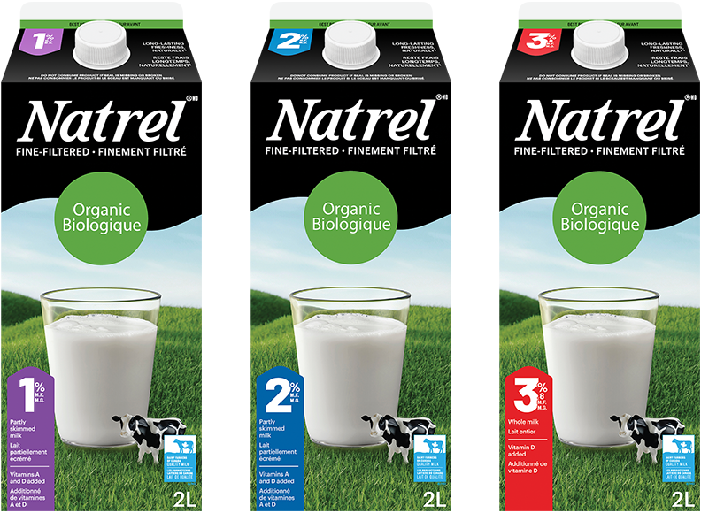 Organic milks | Natrel