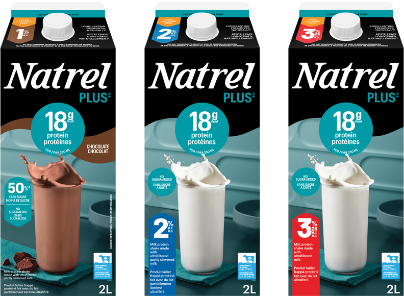 Natrel Plus – High in Protein Dairy Beverages | Natrel