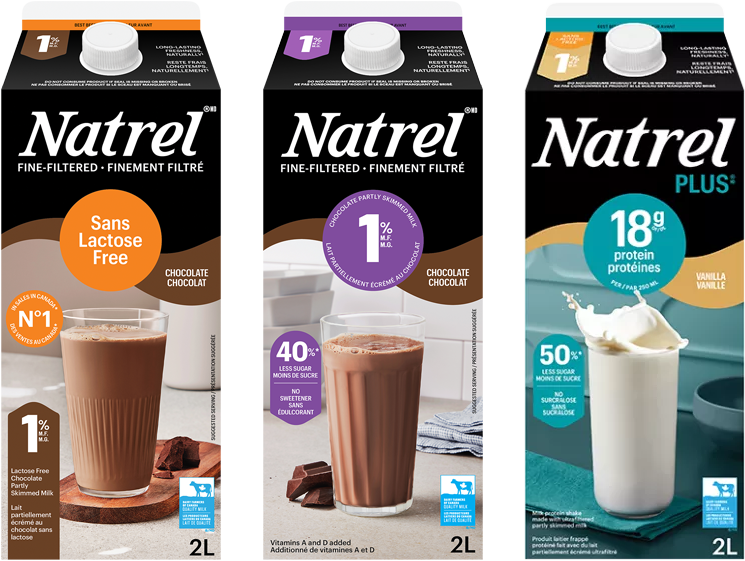 Flavoured milks | Natrel